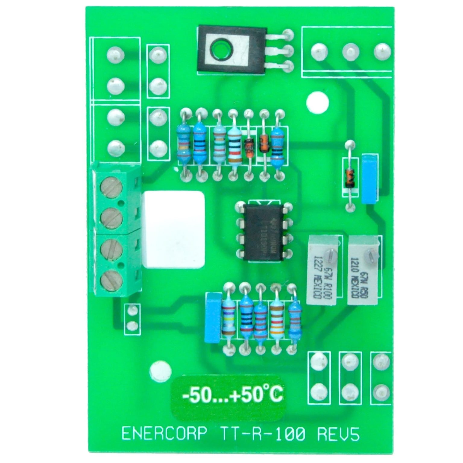 Temperature Transmitter RTD PT100 TT-R-100/-5050 • Enercorp Instruments